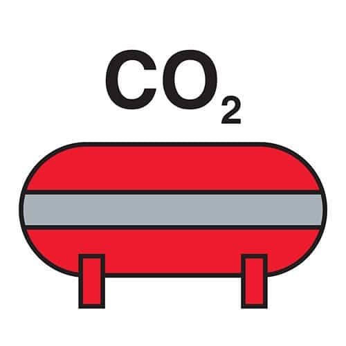 Fixed CO2 fire extinguishing installation IMO Sign 6820 - Wayout ...