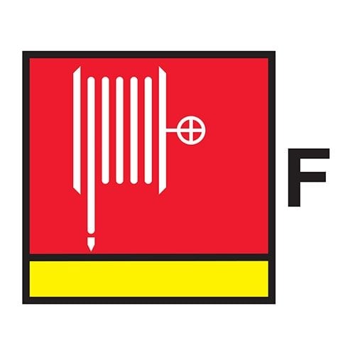 Foam fire hose and nozzle IMO Sign 6844 - Wayout Evacuation System IMO ...
