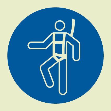 Harness symbol IMO Sign MSS018 | International Maritime Organisation Signs