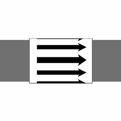 ISO 5099 - Flow arrows - Banded Pipe Marker Tape